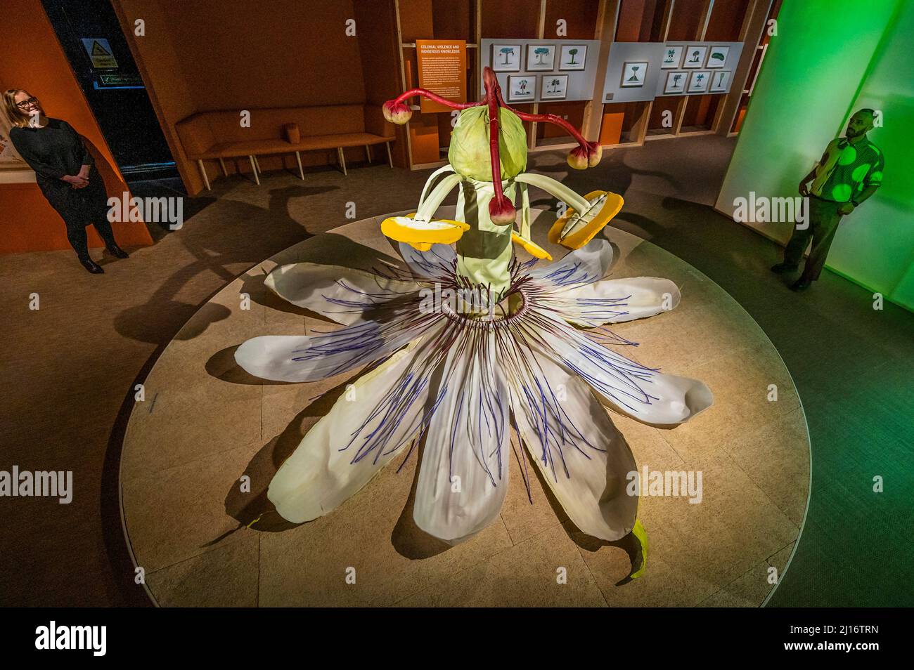 London, UK. 23rd Mar, 2022. Ingela Ihrman's (anatomically correct ...