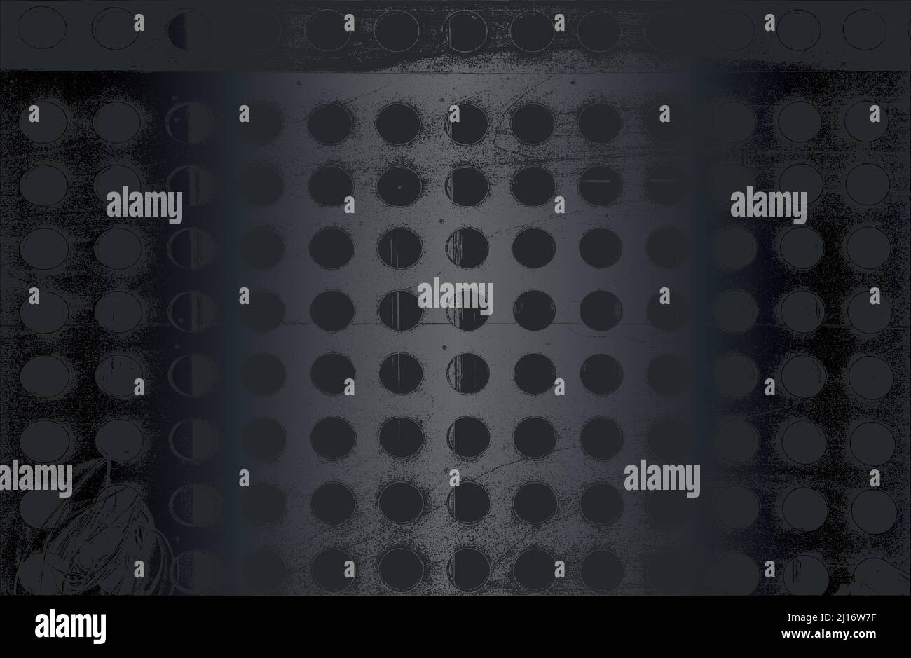 Luxury black metal gradient background with distressed metal plate ...