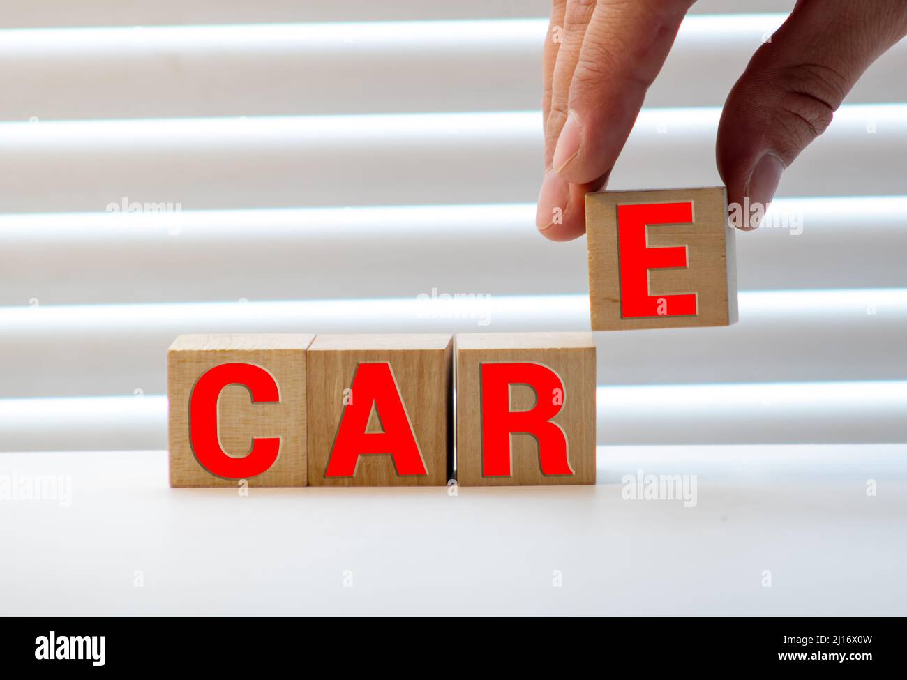 The word care hi-res stock photography and images - Alamy