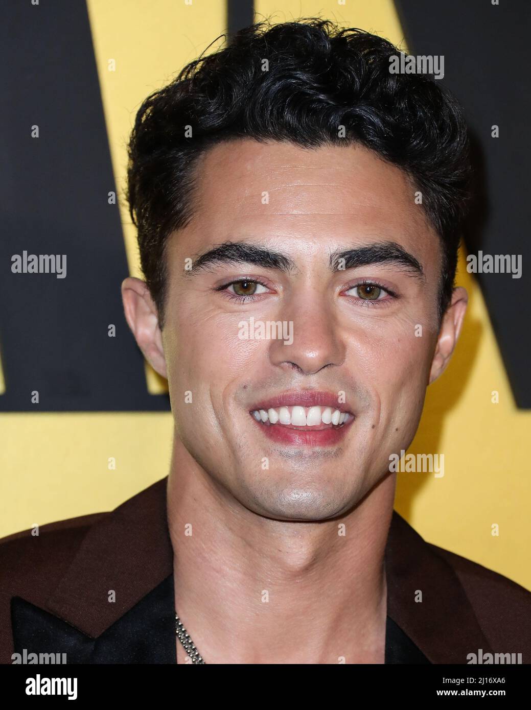 HOLLYWOOD, LOS ANGELES, CALIFORNIA, USA - MARCH 22: Darren Barnet ...