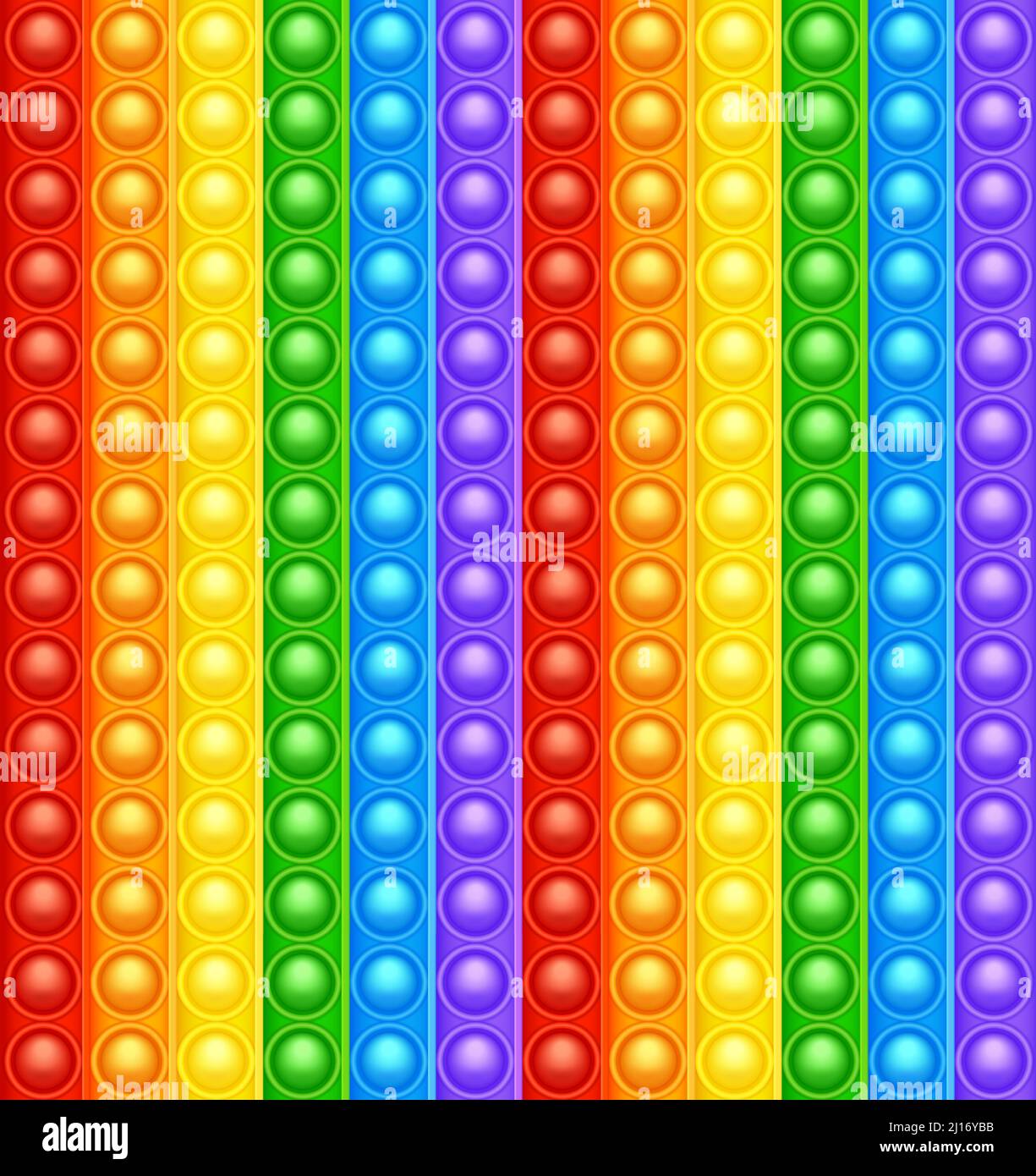 Colorful silicone anti-stress pop it toy texture, pattern. Trendy ...