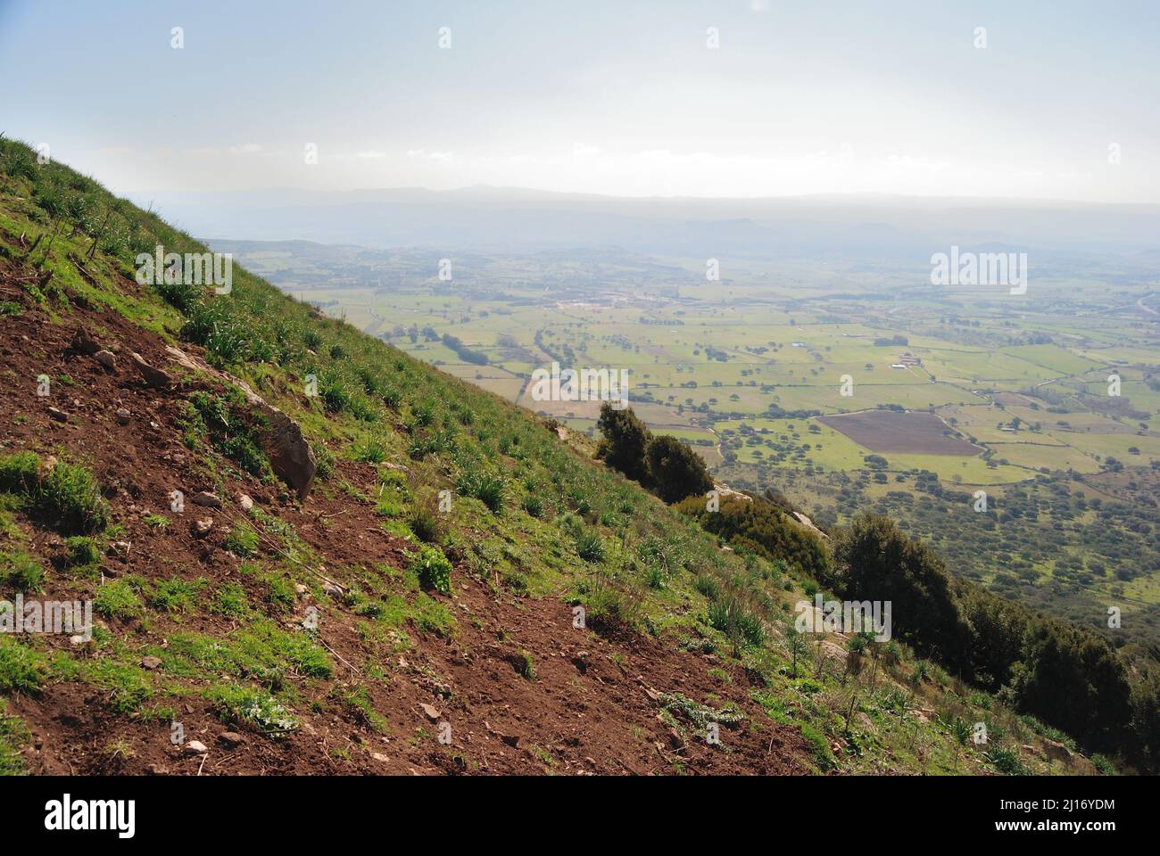 Panorama from Monte Santo Stock Photo - Alamy