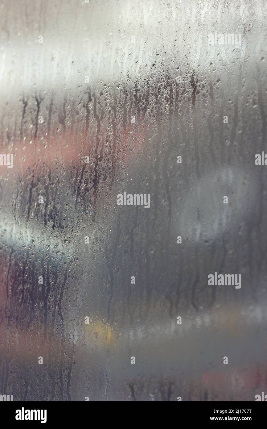 Condensation dripping down glass surface hi-res stock photography and ...
