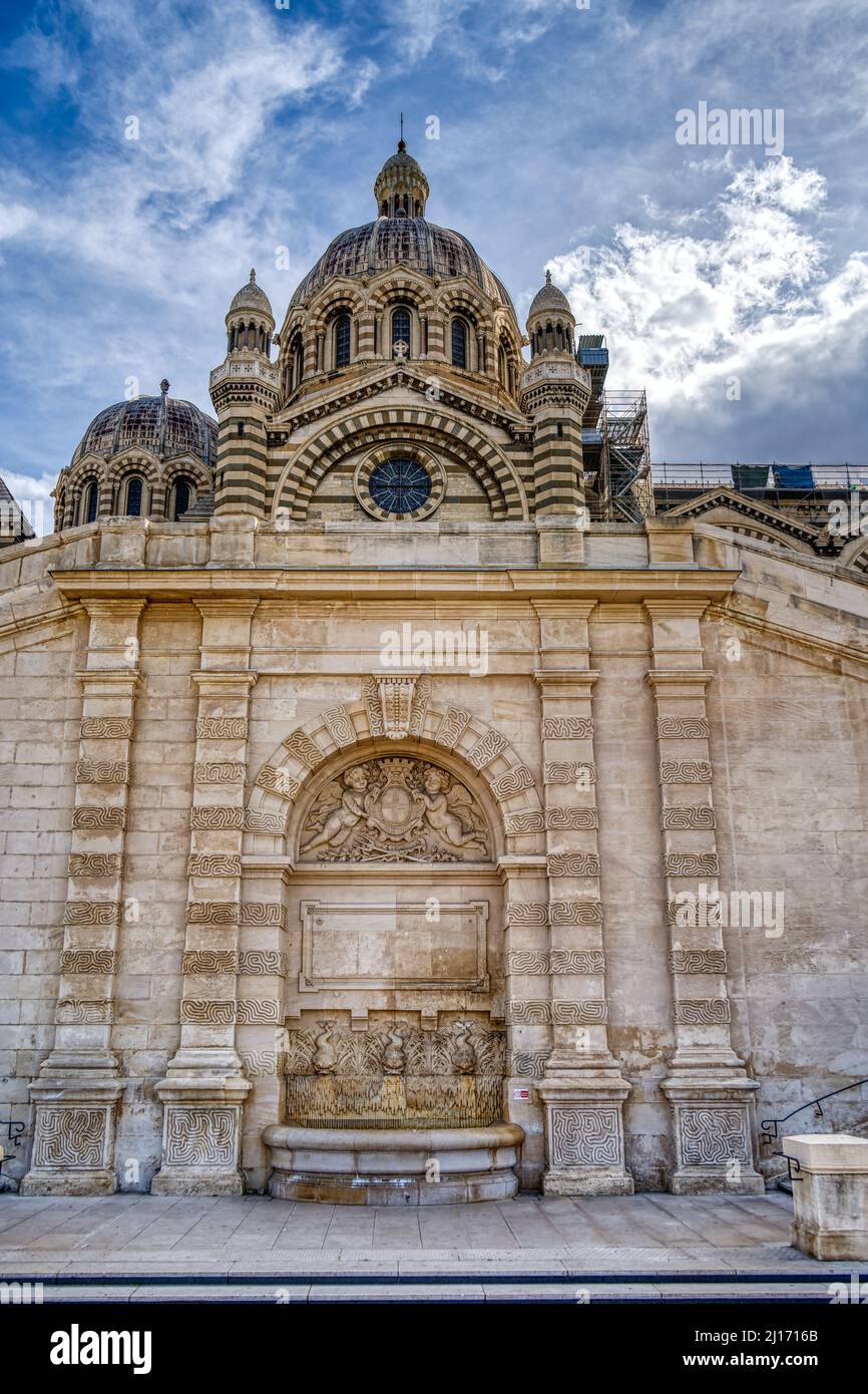 Marseille landmarks, HDR Image Stock Photo - Alamy