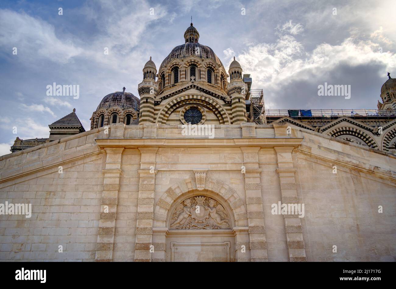Marseille landmarks, HDR Image Stock Photo - Alamy