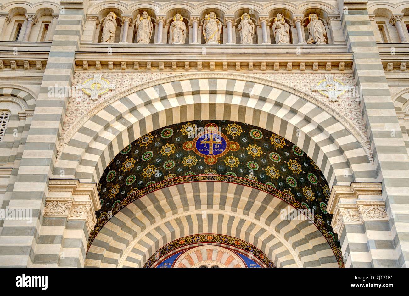 Marseille landmarks, HDR Image Stock Photo - Alamy