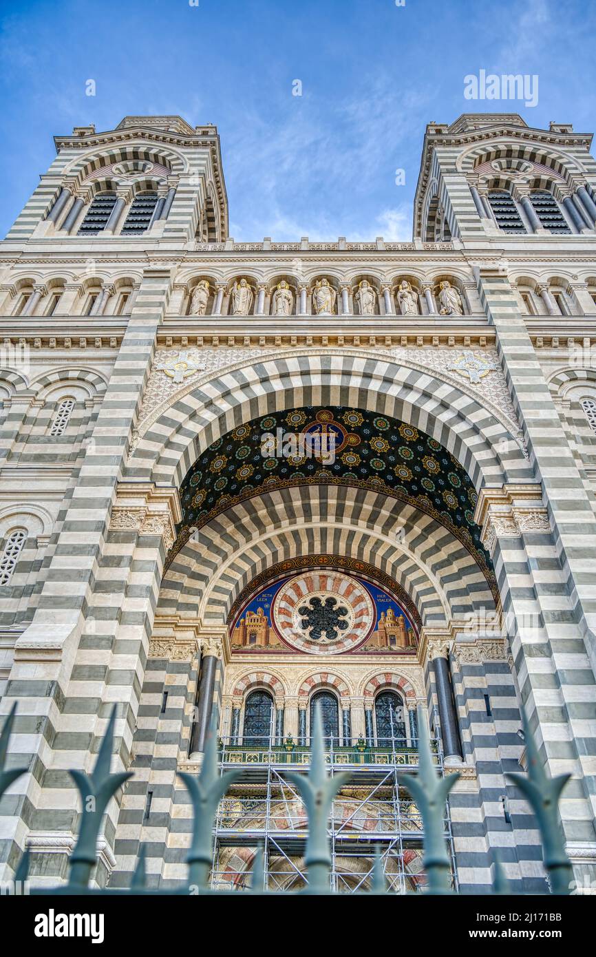 Marseille landmarks, HDR Image Stock Photo - Alamy