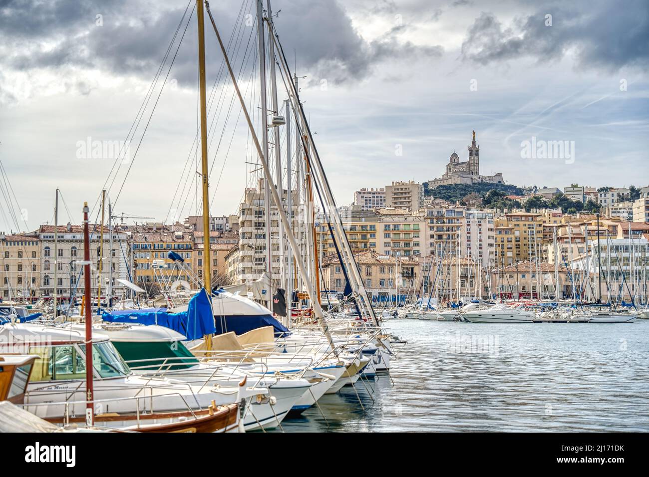 Marseille landmarks, HDR Image Stock Photo - Alamy