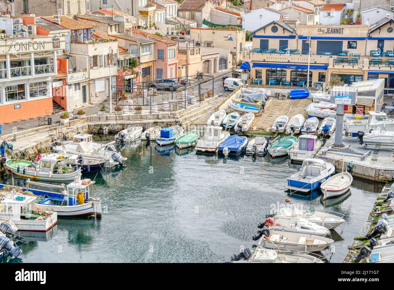 Marseille landmarks, HDR Image Stock Photo - Alamy