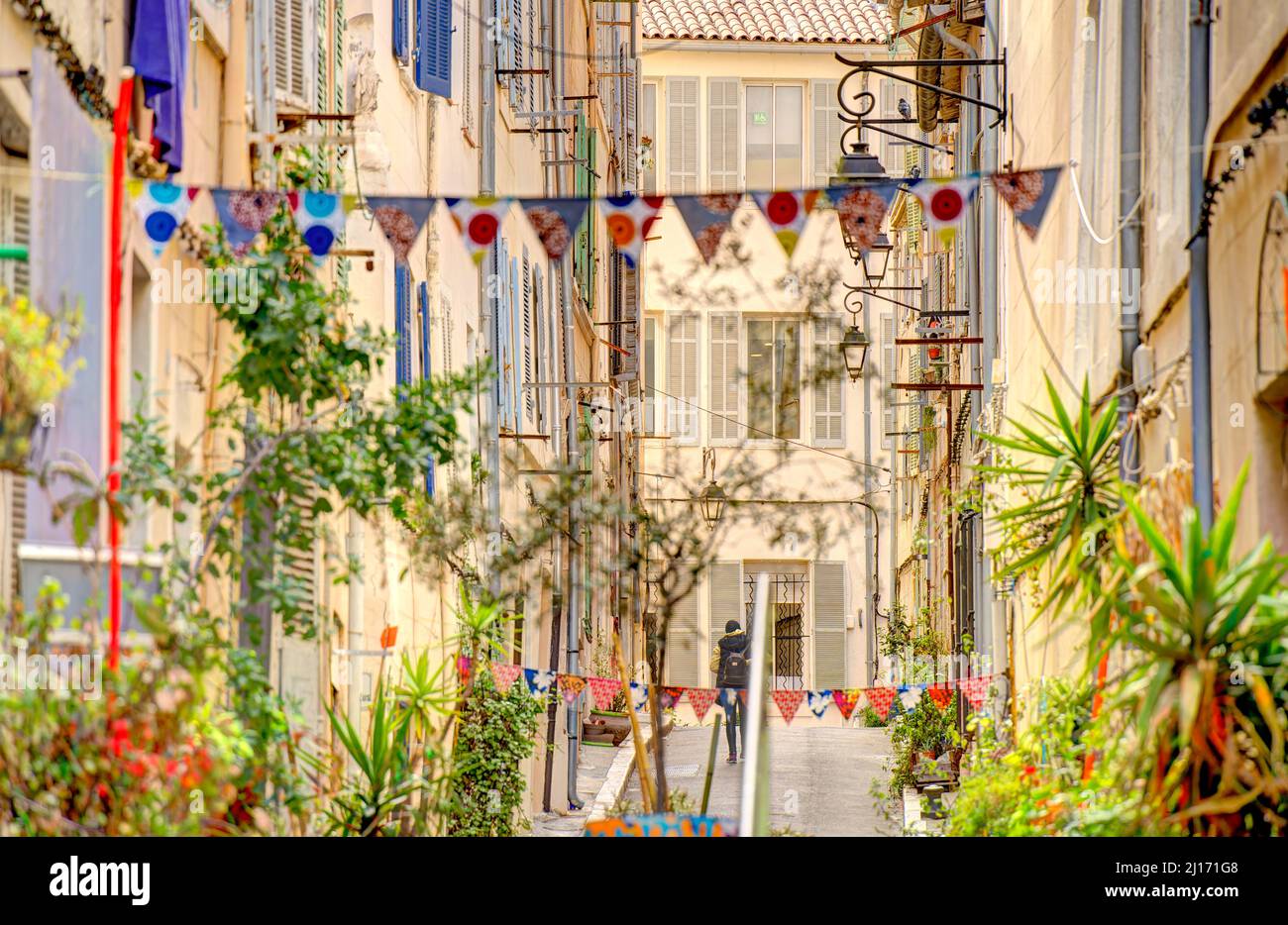 Marseille landmarks, HDR Image Stock Photo - Alamy