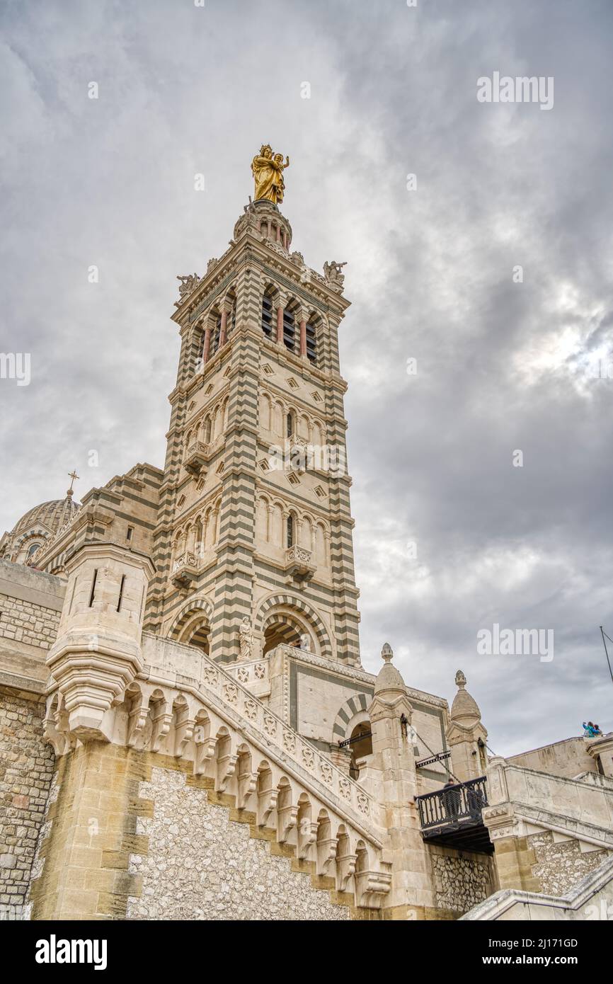 Marseille landmarks, HDR Image Stock Photo - Alamy