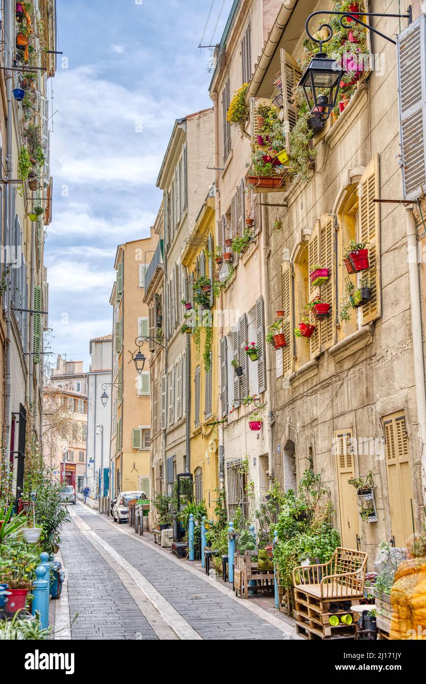Marseille landmarks, HDR Image Stock Photo - Alamy