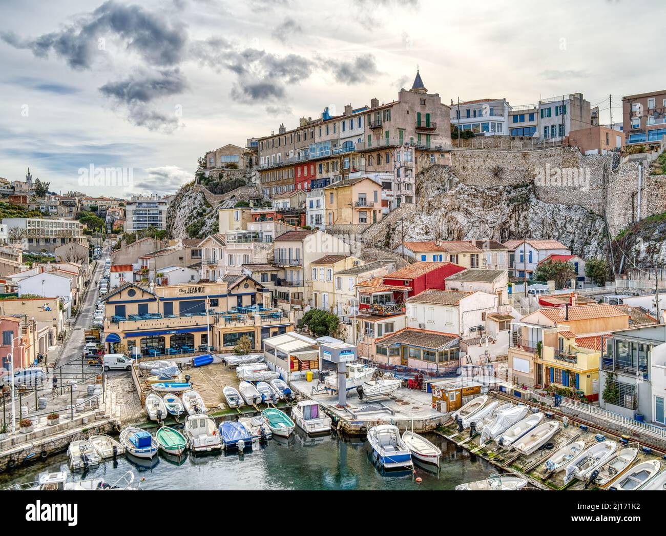 Marseille landmarks, HDR Image Stock Photo - Alamy