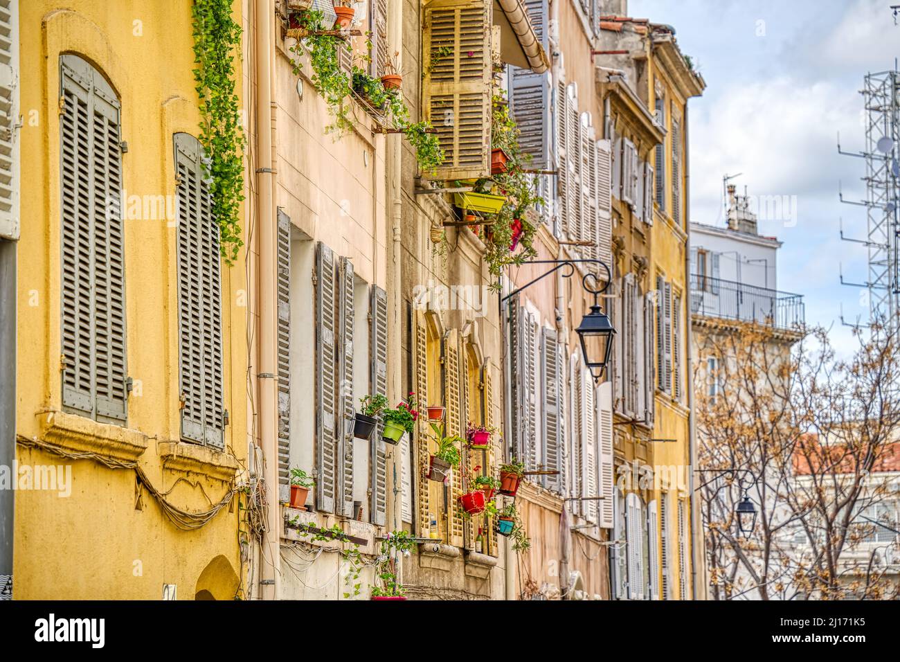 Marseille landmarks, HDR Image Stock Photo - Alamy