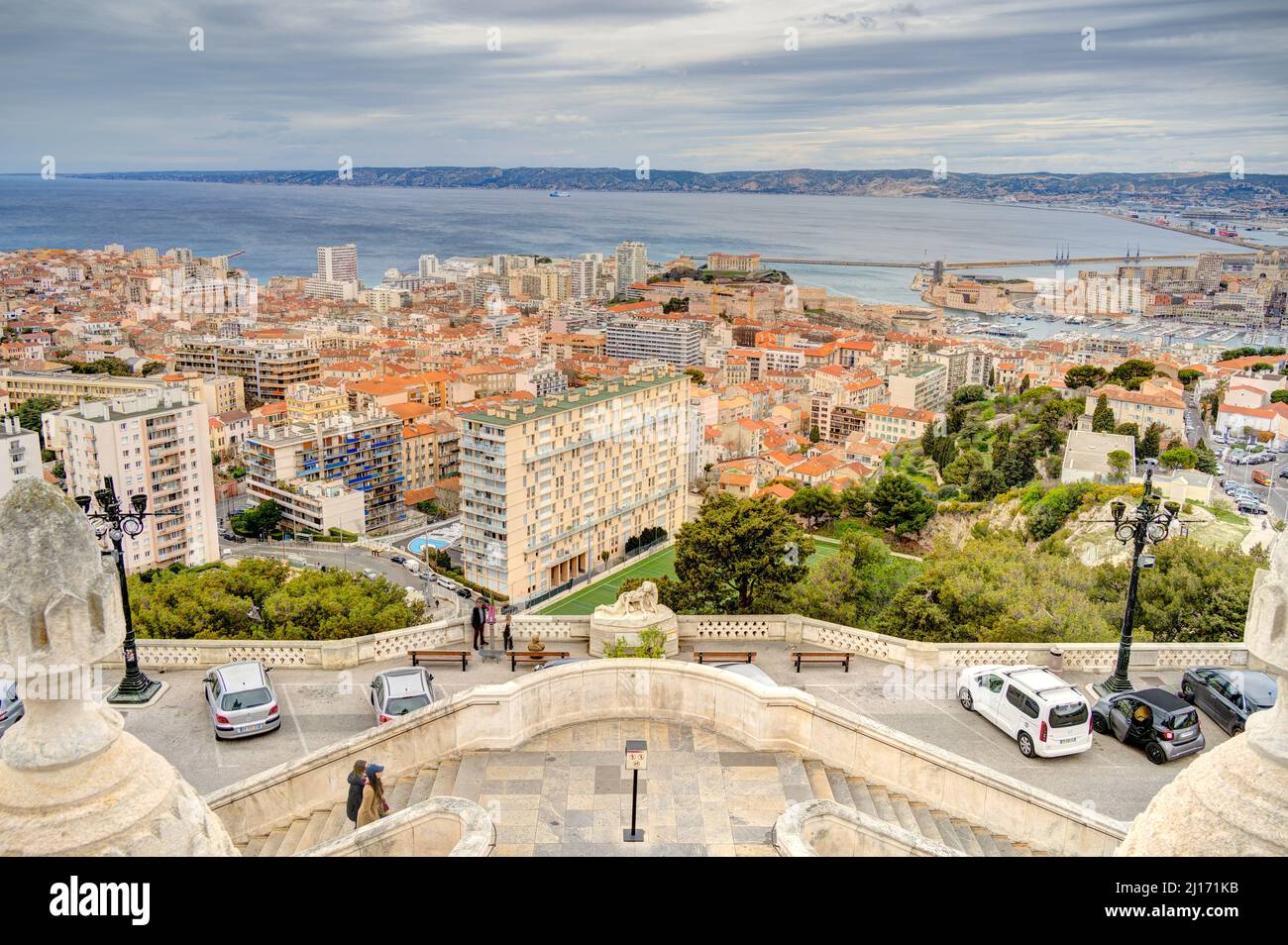 Marseille landmarks, HDR Image Stock Photo - Alamy