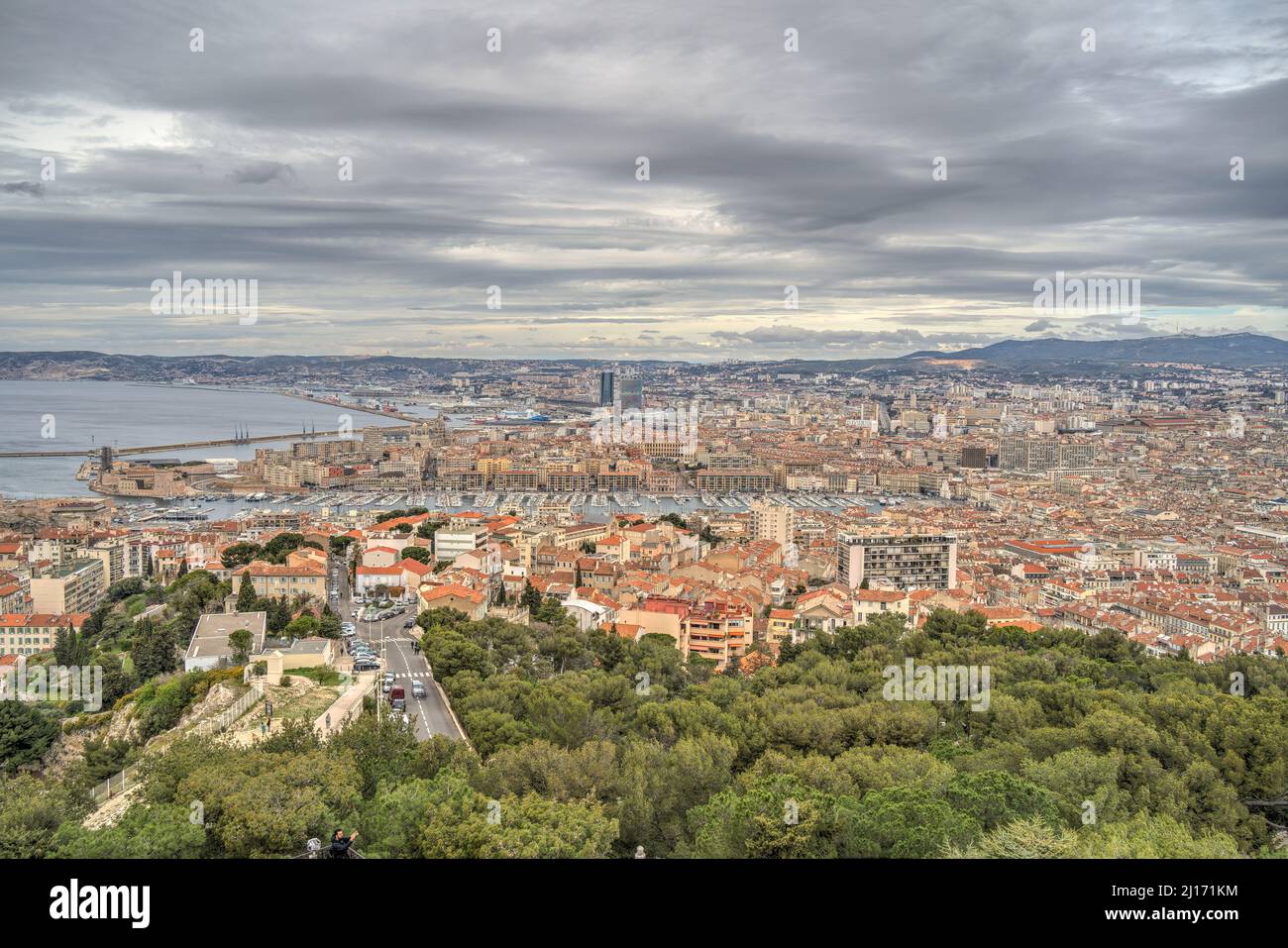 Marseille landmarks, HDR Image Stock Photo - Alamy