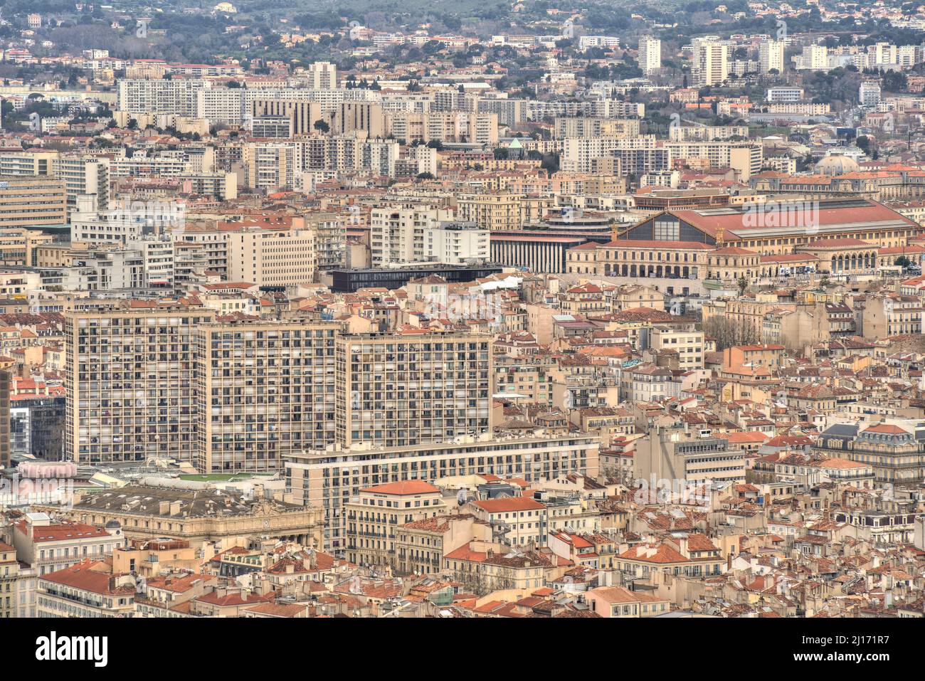 Marseille landmarks, HDR Image Stock Photo - Alamy
