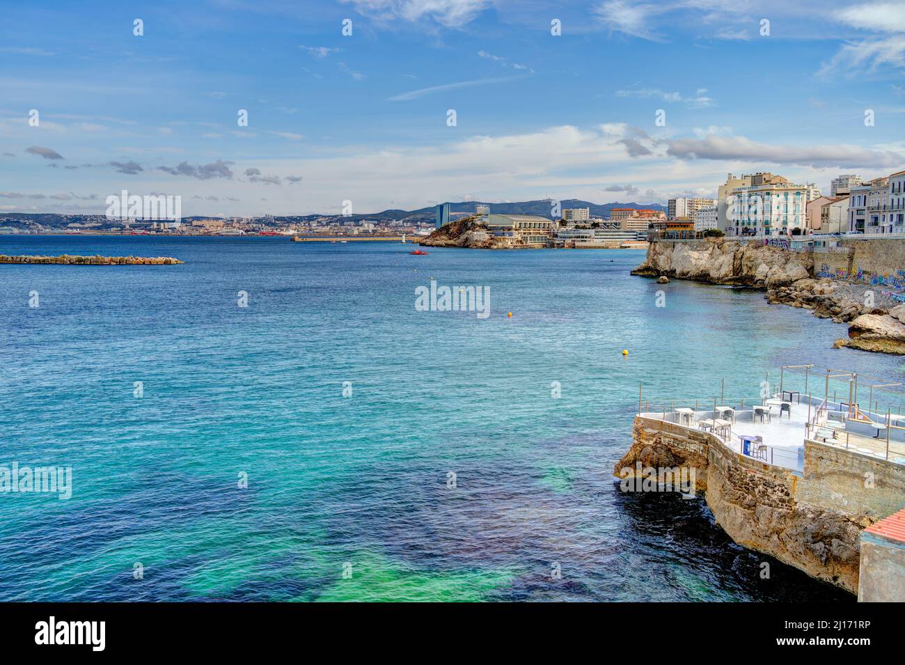 Marseille landmarks, HDR Image Stock Photo - Alamy