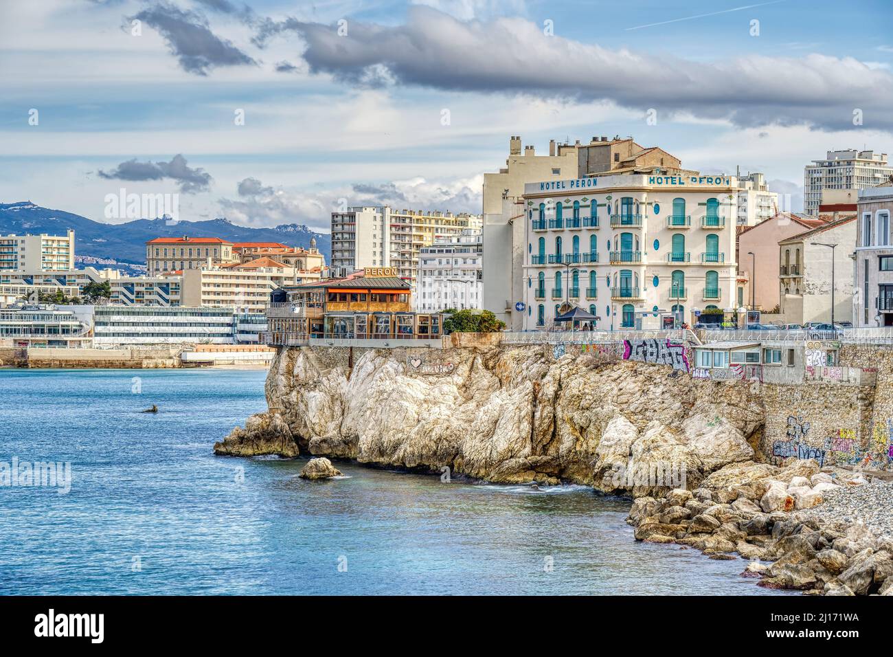 Marseille landmarks, HDR Image Stock Photo - Alamy