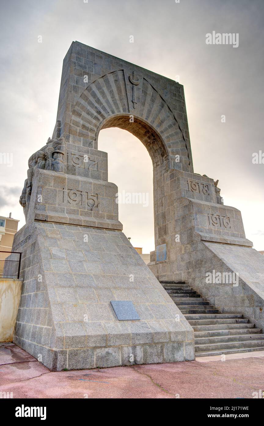 Marseille landmarks, HDR Image Stock Photo - Alamy