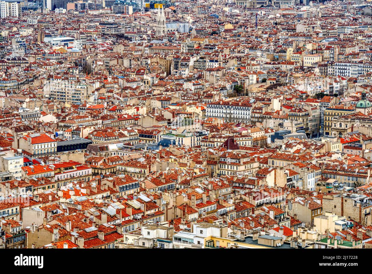 Marseille landmarks, HDR Image Stock Photo - Alamy