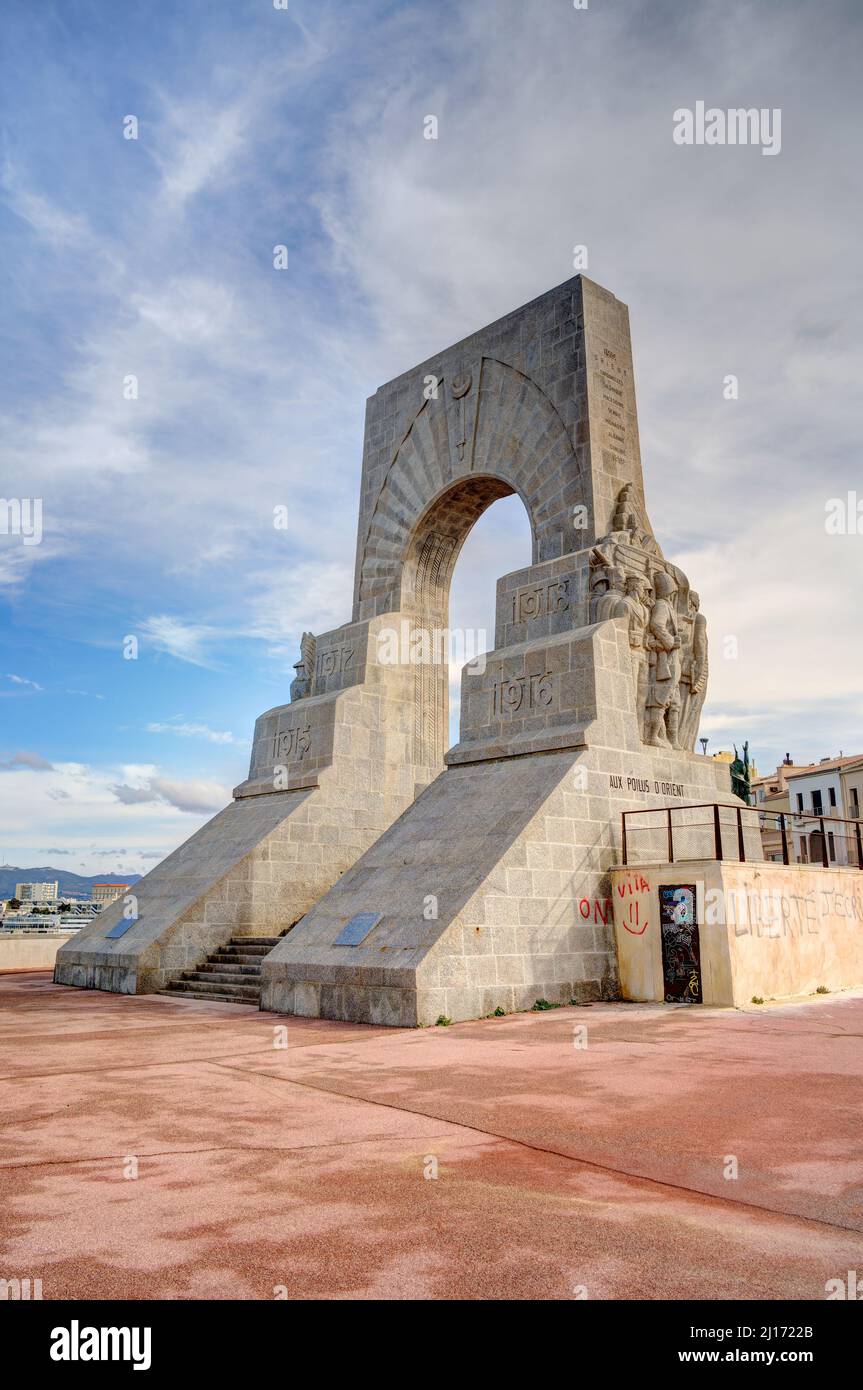 Marseille landmarks, HDR Image Stock Photo - Alamy