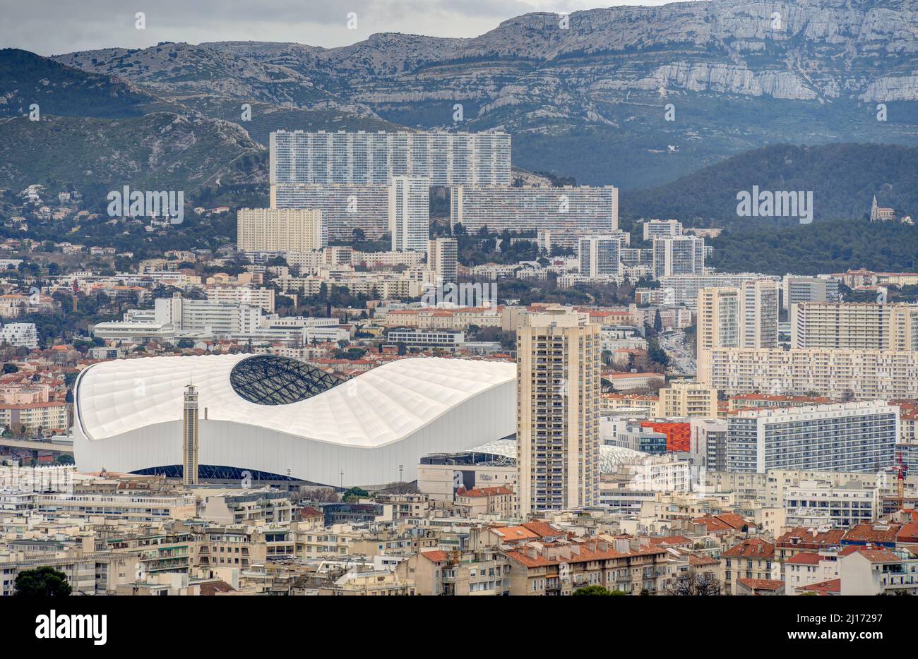 Marseille landmarks, HDR Image Stock Photo - Alamy
