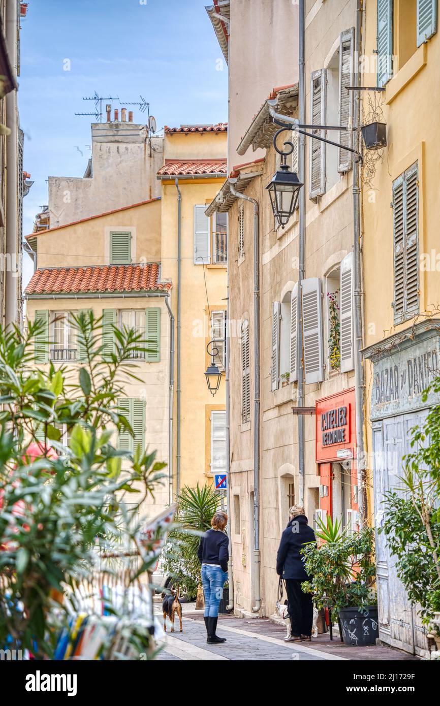 Marseille landmarks, HDR Image Stock Photo - Alamy