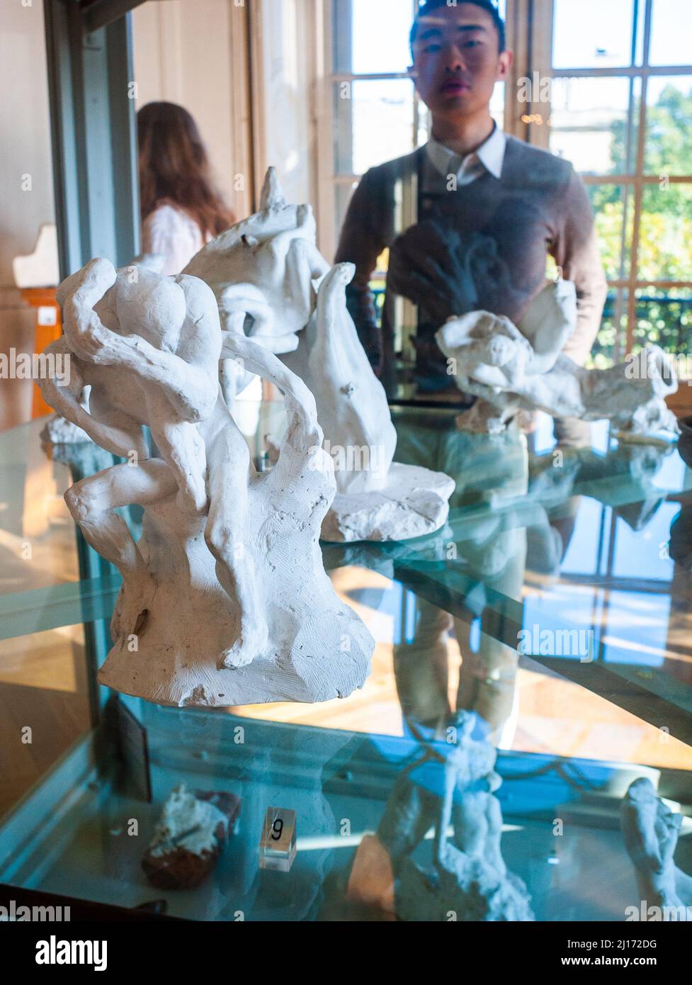 Paris, France, Inside, Rodin Museum, Sculpture Auguste Rodin, musee ...