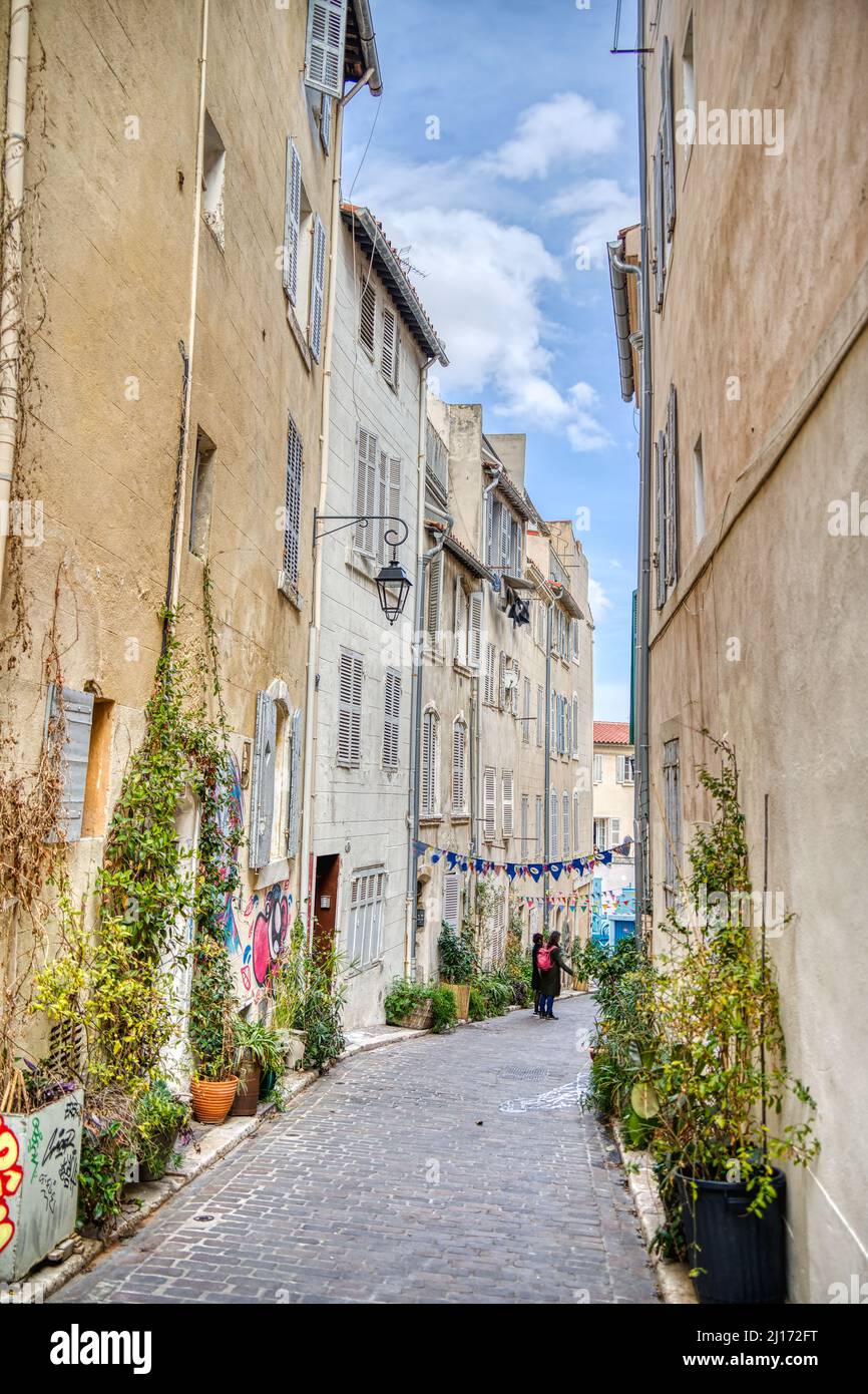 Marseille landmarks, HDR Image Stock Photo - Alamy