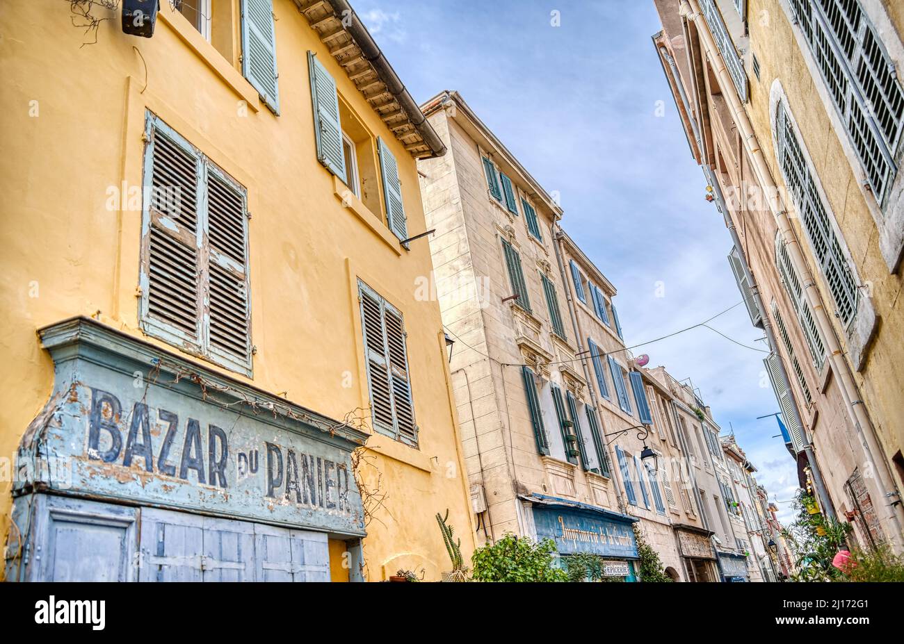 Marseille landmarks, HDR Image Stock Photo - Alamy