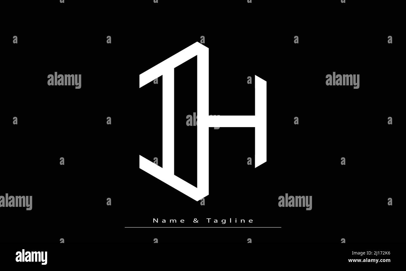 Letters alphabet hi Black and White Stock Photos & Images - Alamy