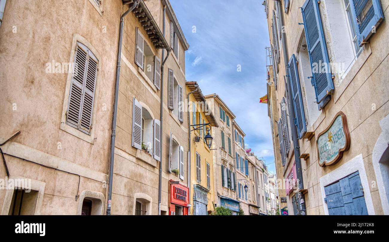 Marseille landmarks, HDR Image Stock Photo - Alamy