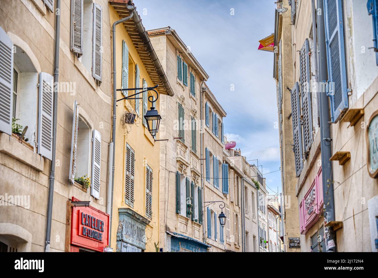 Marseille landmarks, HDR Image Stock Photo - Alamy