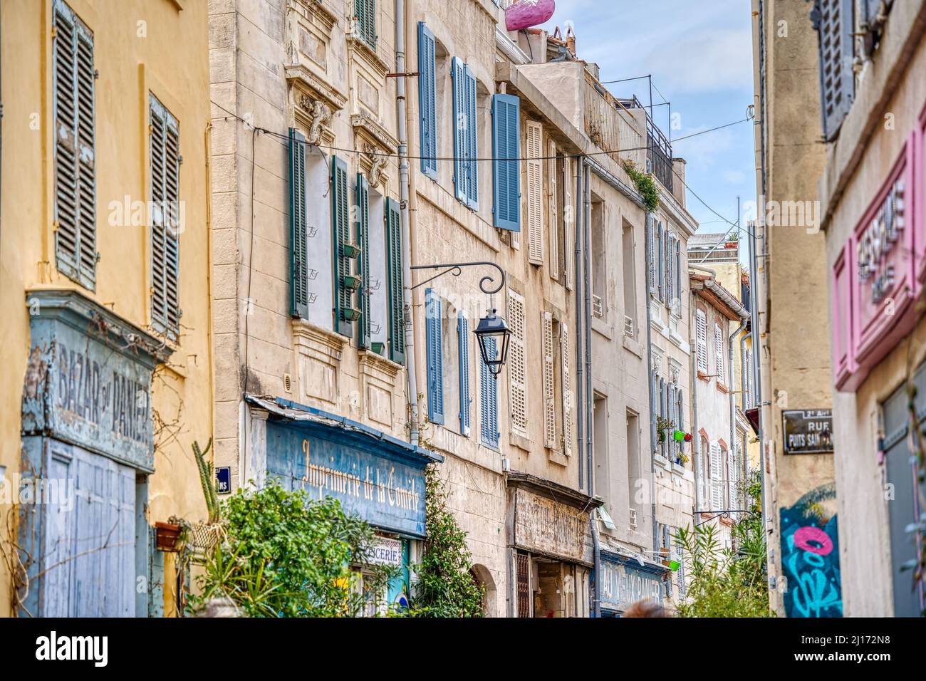 Marseille landmarks, HDR Image Stock Photo - Alamy