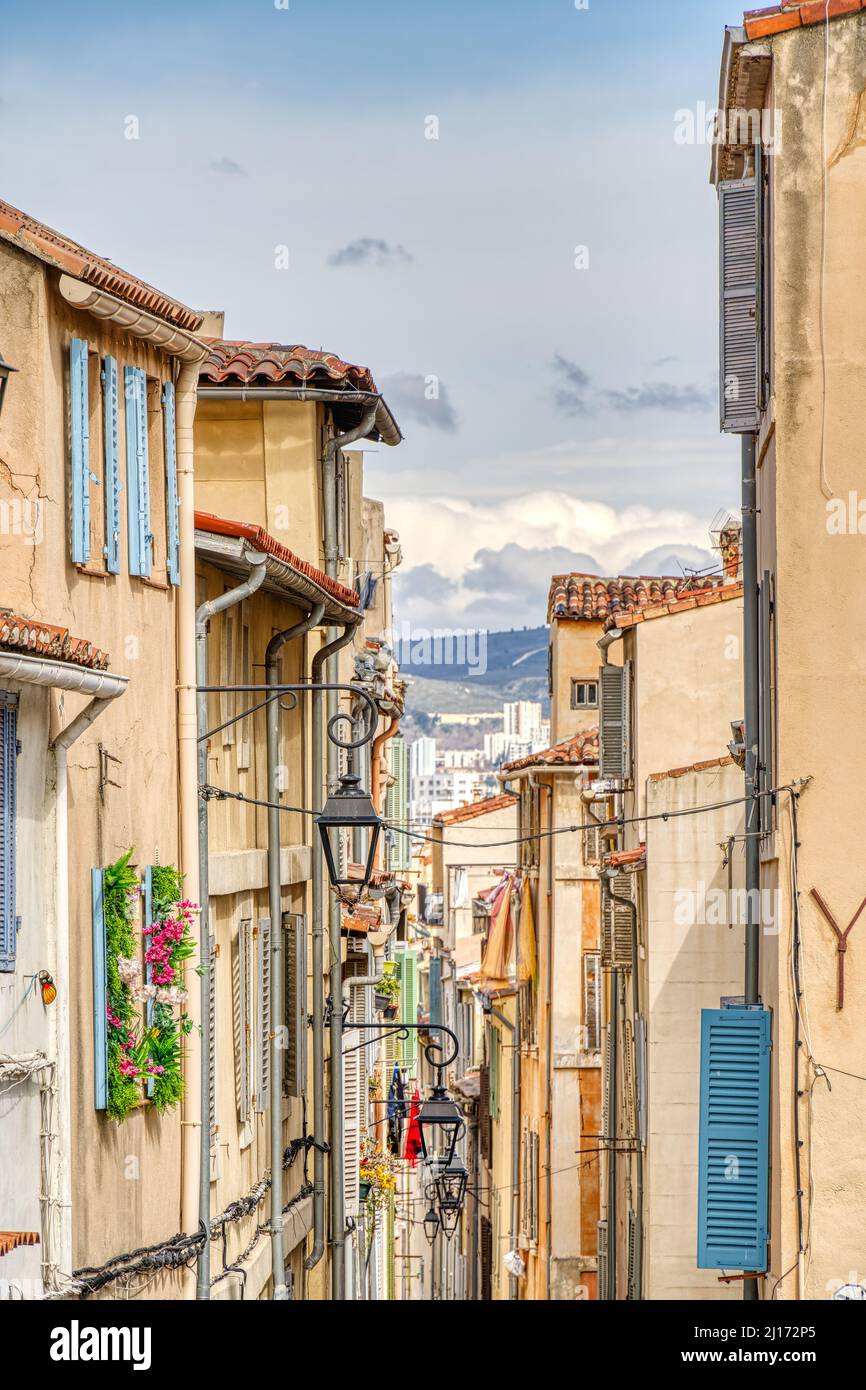 Marseille landmarks, HDR Image Stock Photo - Alamy