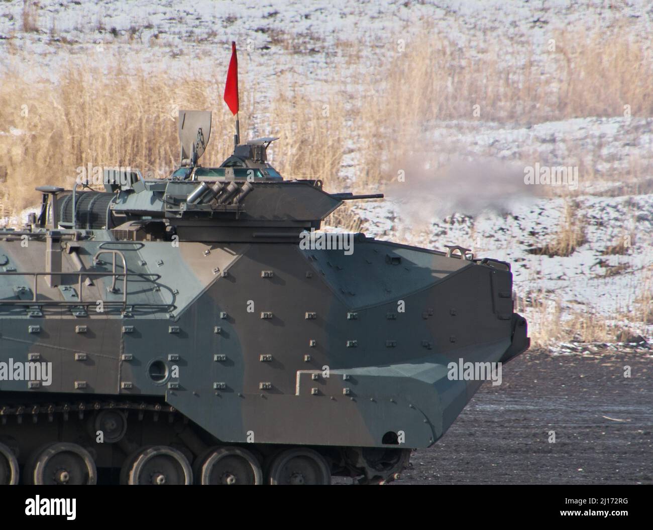 Gotemba, Japan. 23rd Mar, 2022. AAV(Assault Amphibious Vehicle)-7 of ...