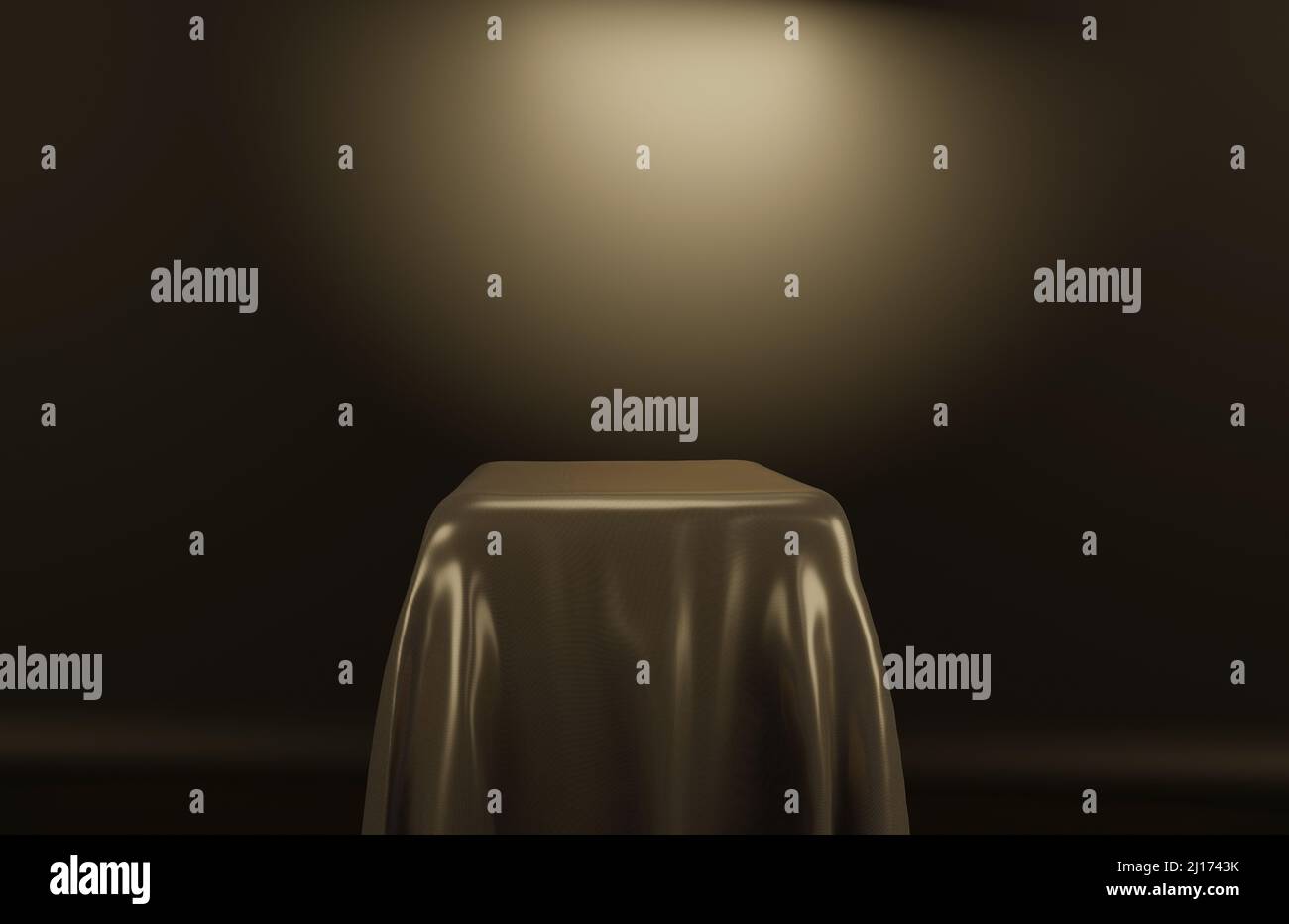 Empty Cosmetic Podium Dimmed Background Dark Colors Background 3D ...