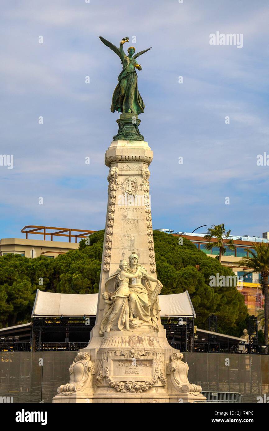 Monument centenary in nice france hi-res stock photography and images ...
