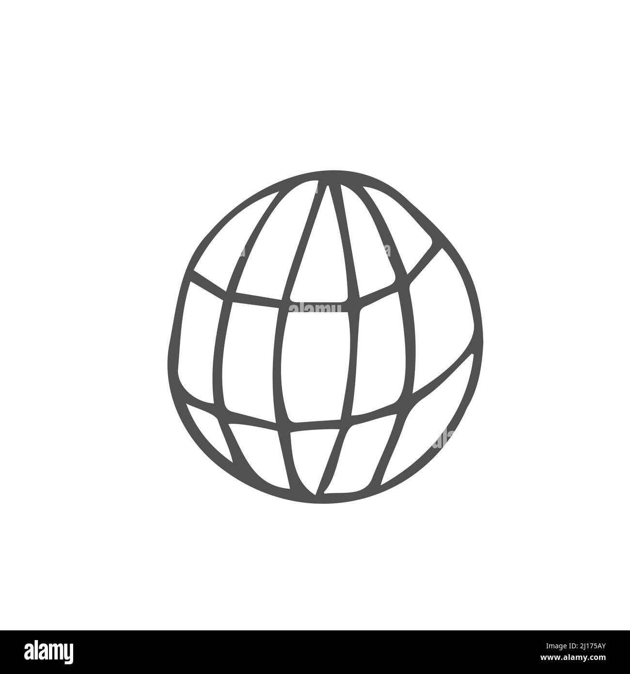 Internet Globe Icon Vector