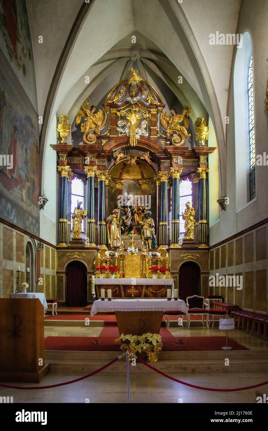 The Roman Catholic parish church of Gmunden (Three Kings, Epiphany ...