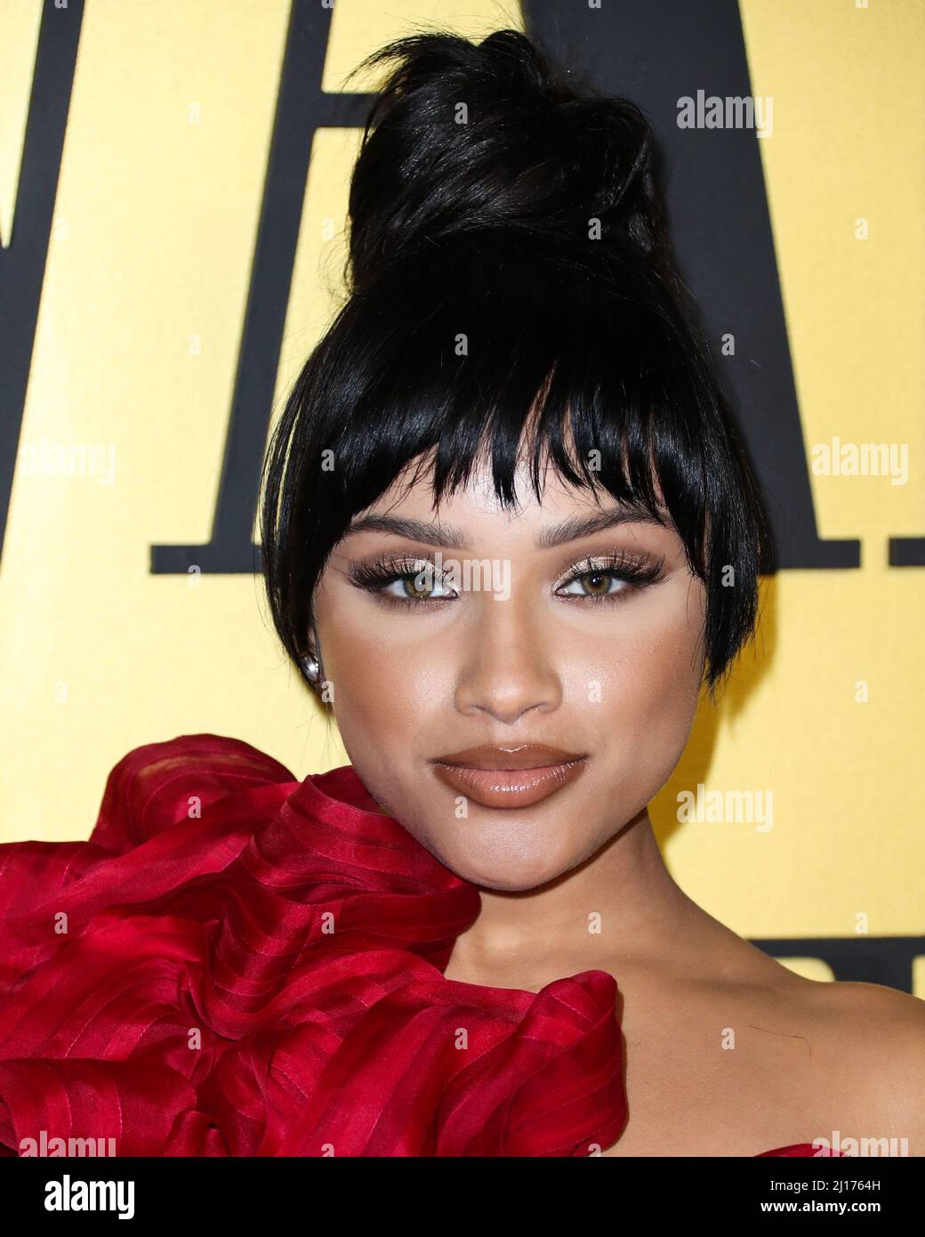 HOLLYWOOD, LOS ANGELES, CALIFORNIA, USA - MARCH 22: Jaylen Barron ...