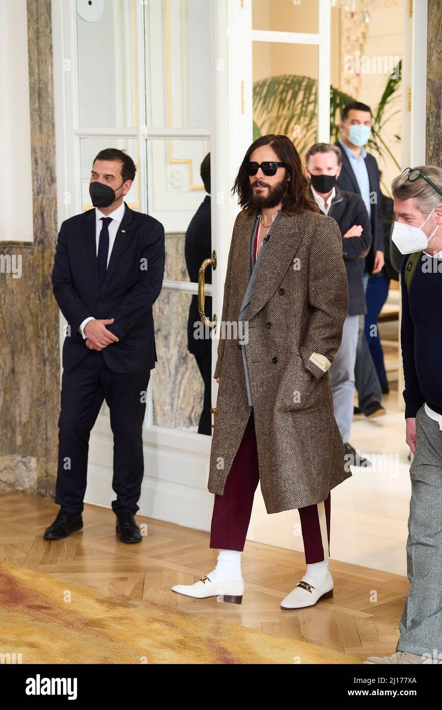 Madrid. Spain. 20220323, Jared Leto ‘Morbius’ Photocall at Ritz ...