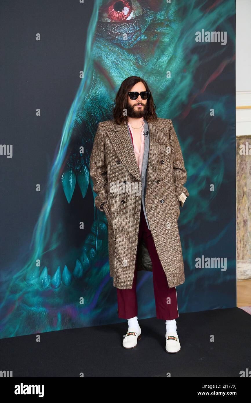 Madrid. Spain. 20220323, Jared Leto ‘Morbius’ Photocall at Ritz ...