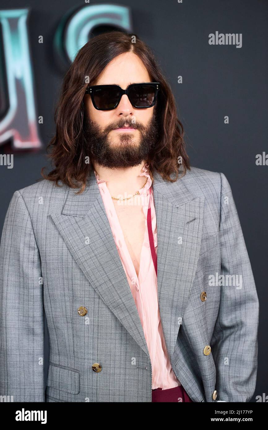 Madrid. Spain. 20220323, Jared Leto ‘Morbius’ Photocall at Ritz ...