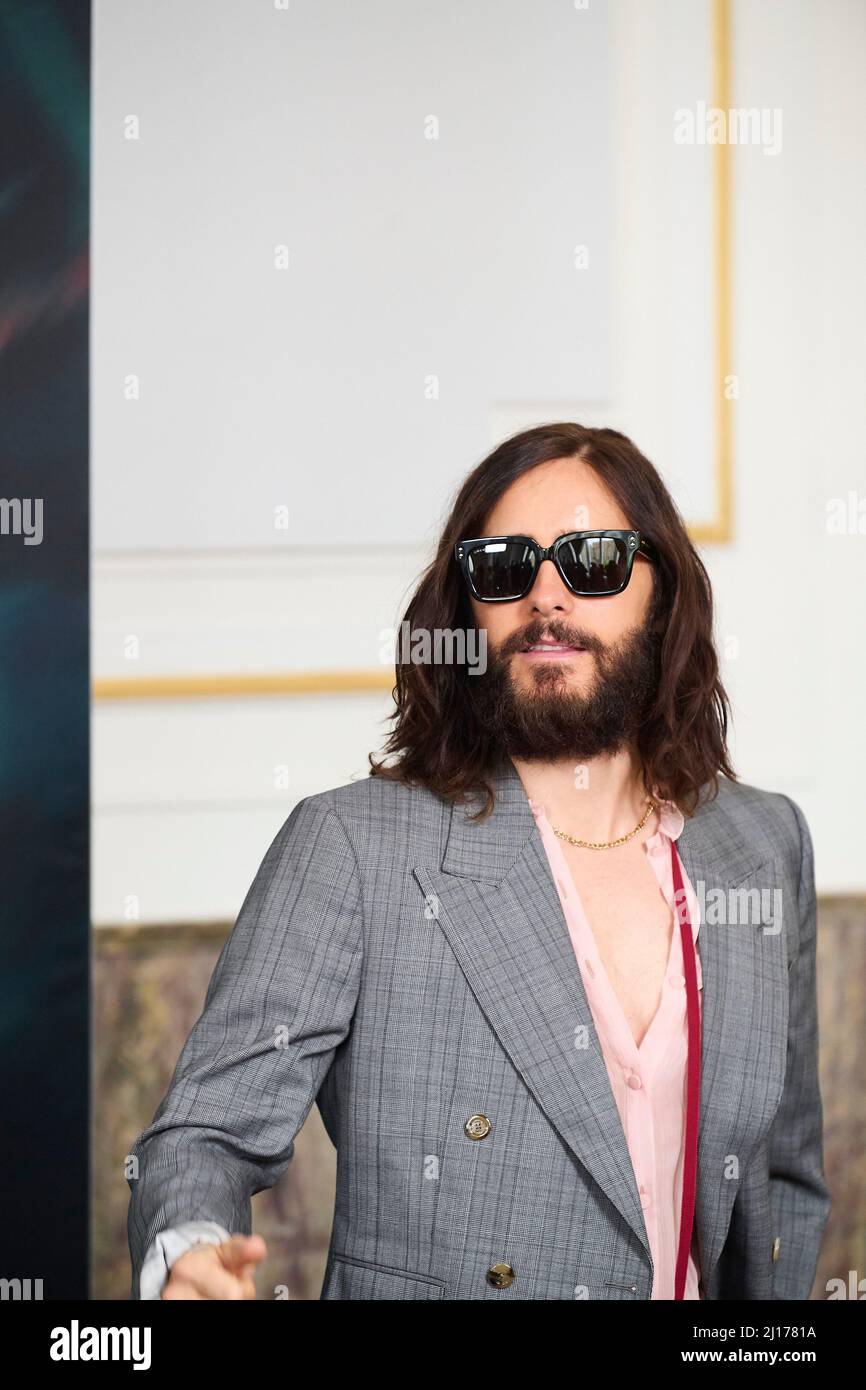 Madrid. Spain. 20220323, Jared Leto ‘Morbius’ Photocall at Ritz ...