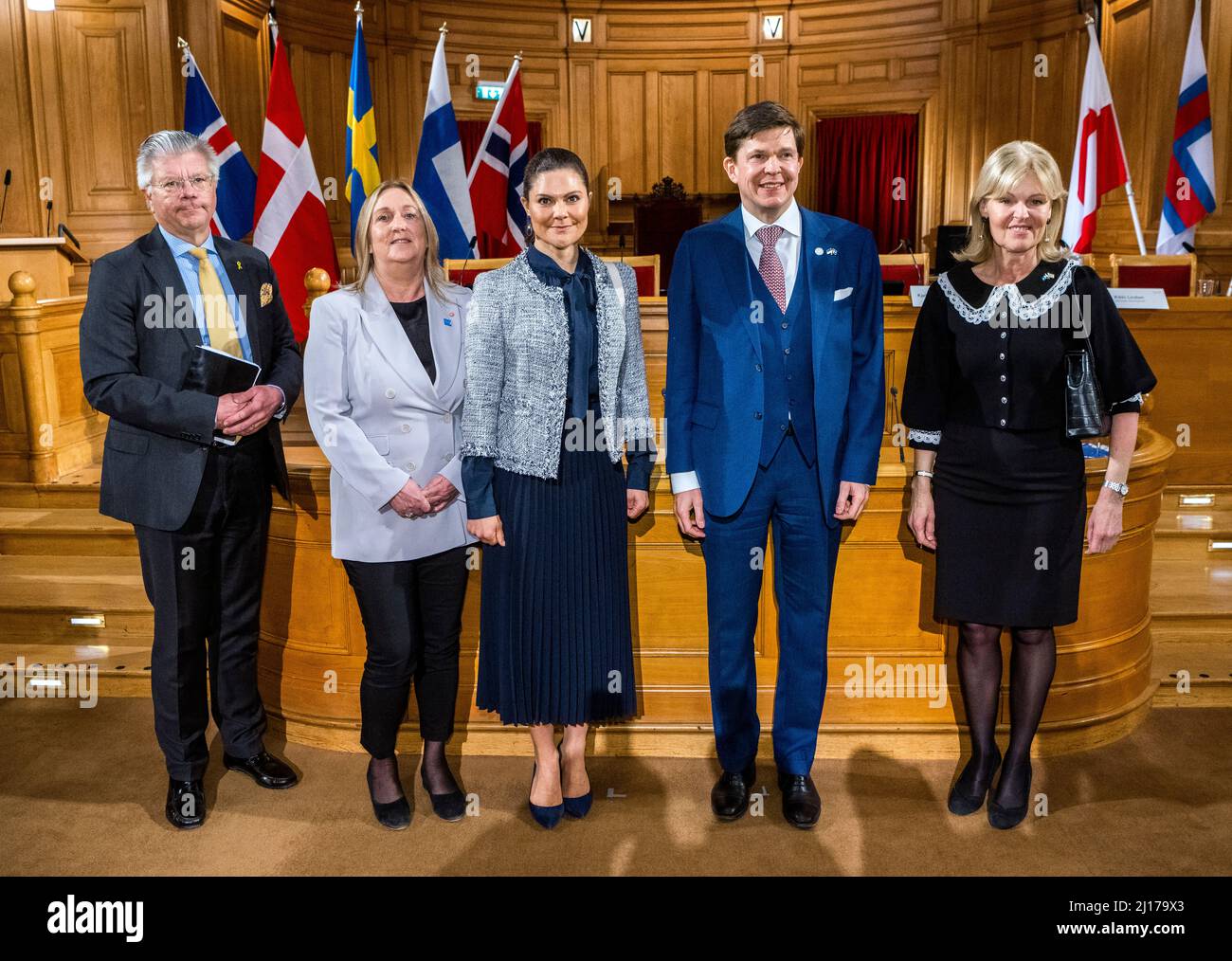 Minister for foreign trade and nordic affairs photo hi-res stock ...