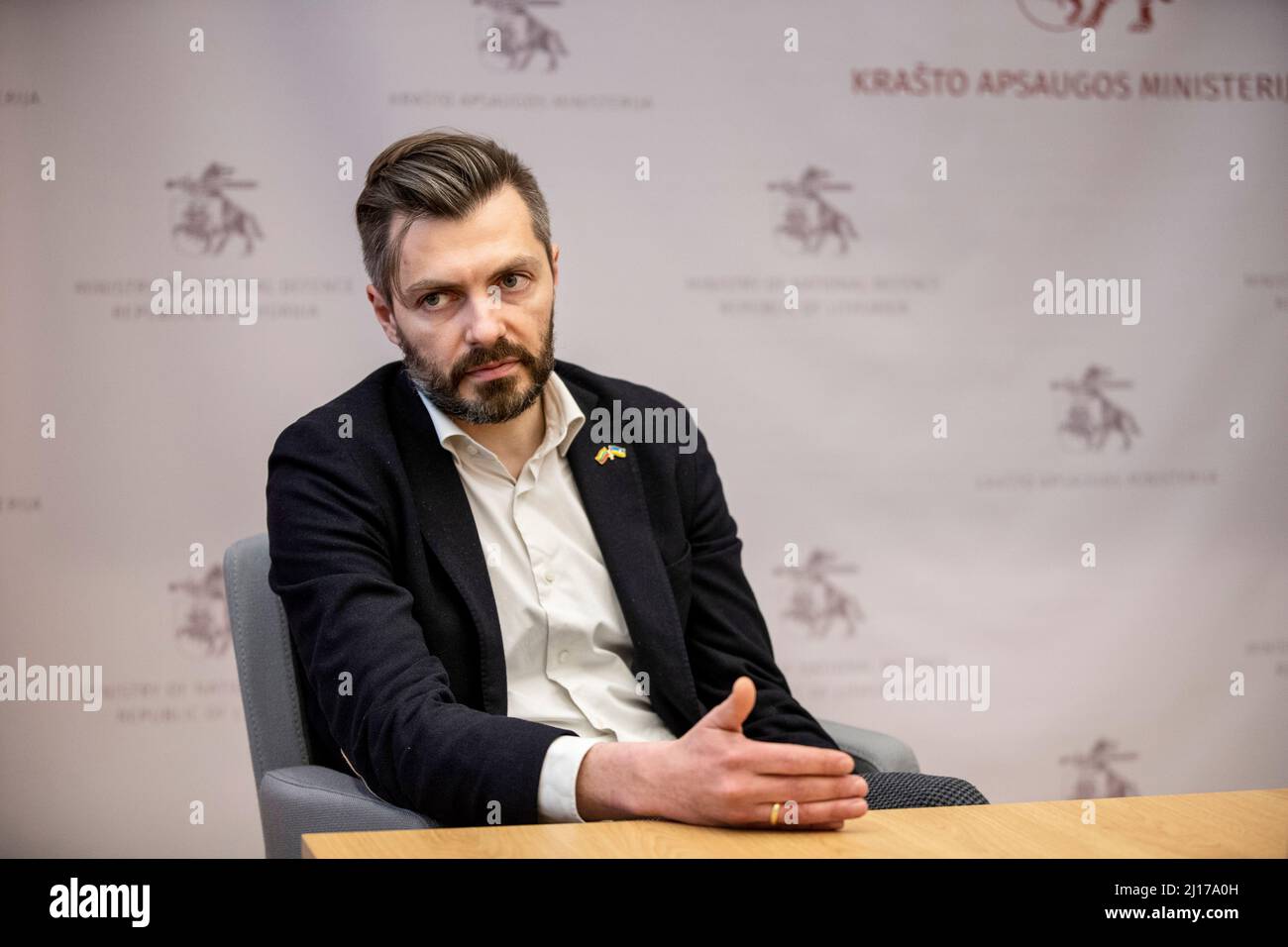 Lithuanian Deputy Minister of Defense Margiris Abukevicius. Photo ...