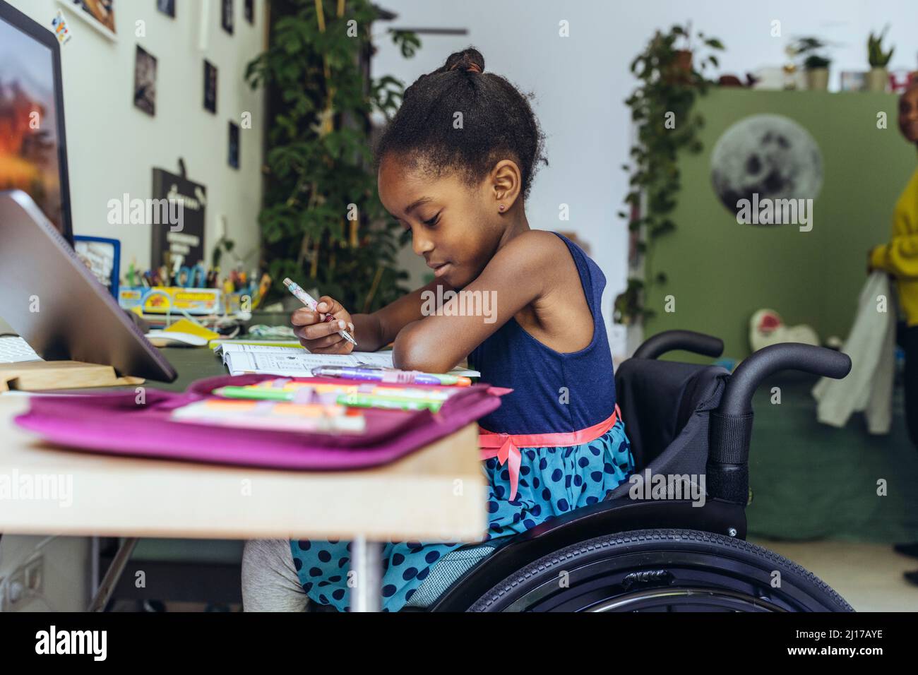 Woman disabled child in hi-res stock photography and images - Alamy