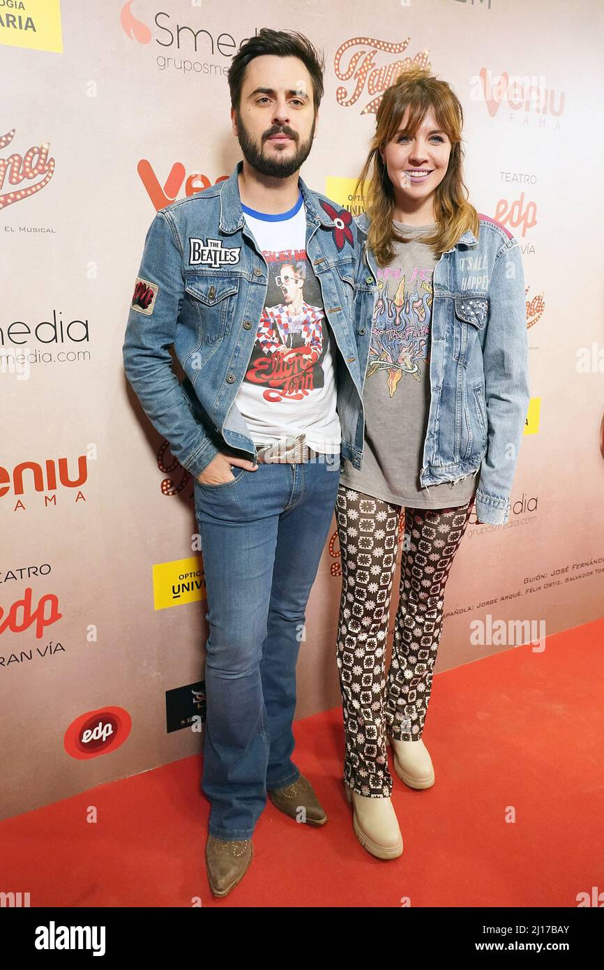 Actress Andrea Guasch attends to 'Fama. El Musical' premiere on March ...